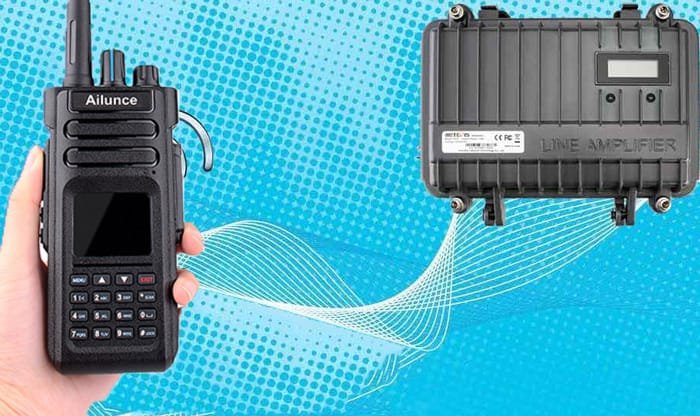 How to Connect the Analog Repeater and DMR Repeater